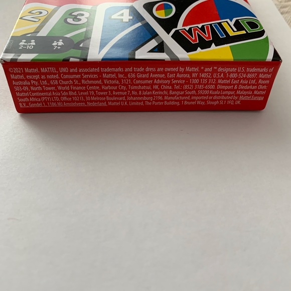 Mattel | Toys | Uno Classic Card Game Get Wild 4 Uno Customizable Wild ...